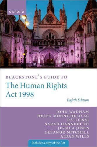 Blackstone's Guide to the Human Rights Act 1998 (Blackstone's Guides ...