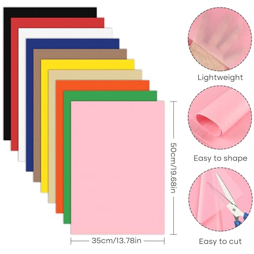 Snapklik.com : Assorted Color Tissue Paper Set 60 Sheets 10 Colors Gift ...