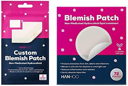 Amazon.com: HANHOO Blemish and Custom Patch Duo, Hydrocolloid Acne ...