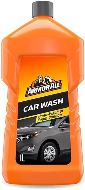 Armor All, Wash and Wax 1L, Car Shampoo and Polish, Dual Action Formula ...