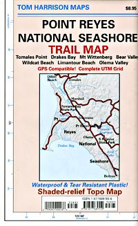 Amazon.com: Point Reyes National Seashore Map: Sports & Outdoors