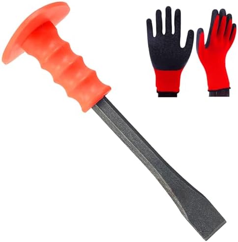 Genubi Industry Masonry Chisel With Hand Guard, 12 inches Heavy Duty ...