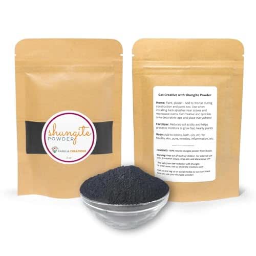 Amazon.com: Fine Shungite Powder | Natural Mineral | Resin Mold Jewelry ...