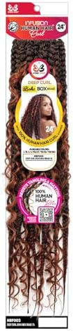 Amazon.com : Bobbi Boss Infusion Human Hair Curl Crochet Braid DEEP ...