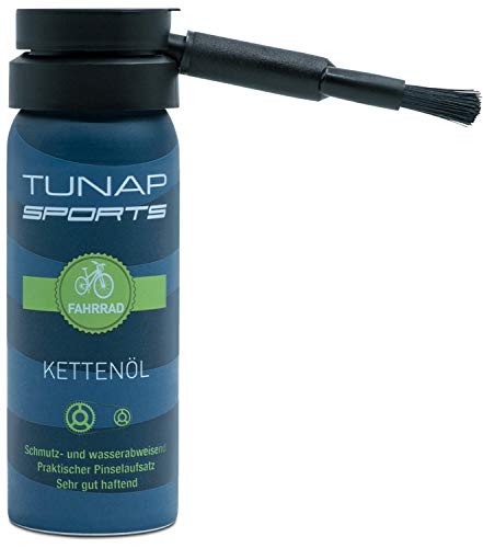 TUNAP SPORTS Kettenöl Spray und Dosier-Pinsel, 125 ml | Fahrrad ...