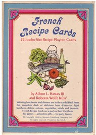 French Recipe Cards: Albert L. Haman lll: Amazon.com: Books