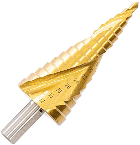 Inditrust Spiral Step Drill bit 4-32mm (Pack of 1pc) : Amazon.in: Home ...