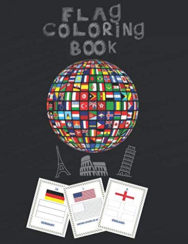 flag coloring book: flag coloring book.: world flags coloring book ...