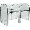 Amazon.com : Savana Protective Garden Netting with Metal Garden Hoops ...