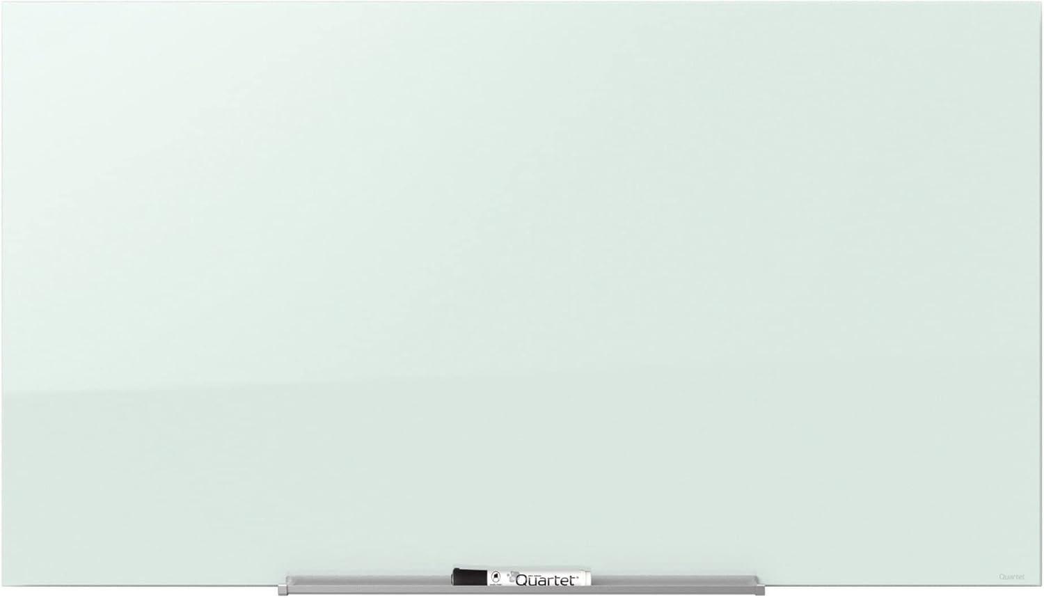 Amazon.com : Quartet Magnetic Glass Dry Erase White Board, 50" x 28" Whiteboard, InvisaMount ...