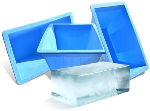 Amazon.com: Extra Large Ice Block Molds or Ice Baths, 8lbs Ice Cubes ...