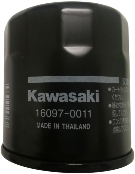 Amazon.com: Genuine Kawasaki Oil Filter Part Number 16097-0008, 2 pack ...