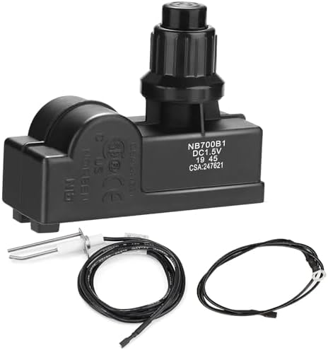 Amazon.com : METER STAR Fire Pit Igniter Kit, Push Button Ignition Kit ...