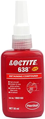 50 ml : Loctite 638 High Strength Retaining Compound Metal Adhesive Retainer Glue 50 ml : Amazon ...