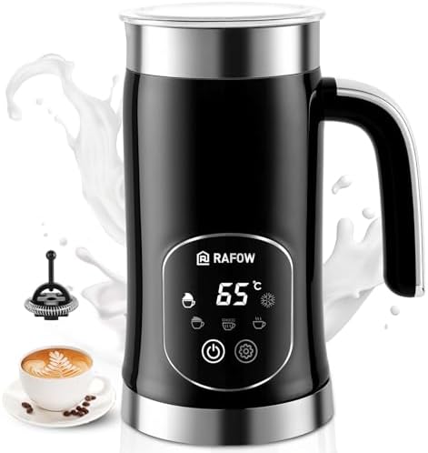 Zeppoli Milk Frother and Warmer - Electric Milk Steamer and Heater ...