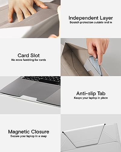 MOFT Laptop Sleeve Case Bag & Laptop Stand for 13-14 inch Notebook ...