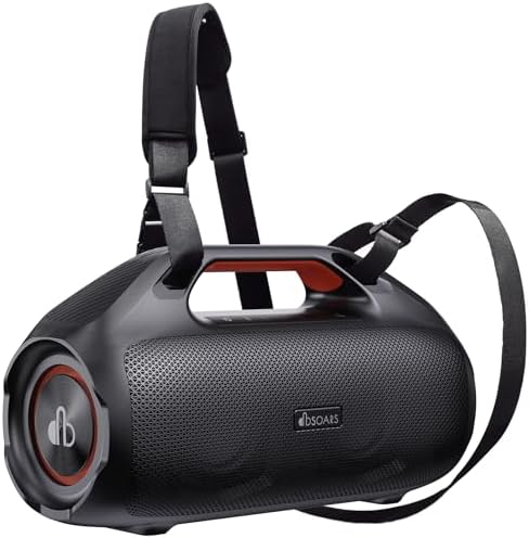 Amazon.com: Portable Bluetooth Speaker,100W Powerful Sound with EX-BASS ...