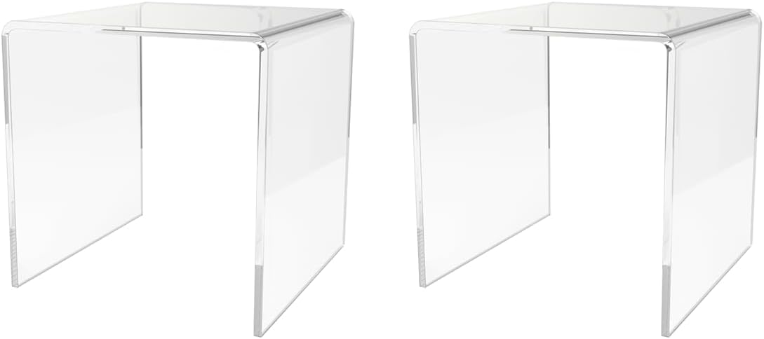 Amazon.com: Clear Acrylic Riser Display Stand 8" x 8" x 12" Merchandise ...