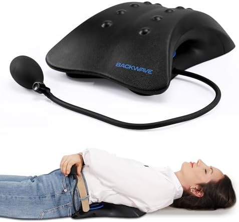 Amazon.com: REATHLETE BackWave Advanced Airbag Back Stretcher| Advanced ...