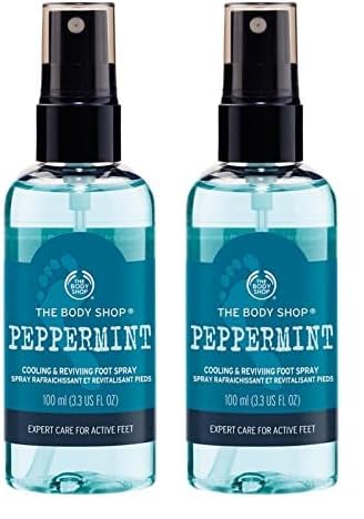 Amazon.com : The Body Shop Peppermint Cooling & Reviving Foot Spray 3 ...