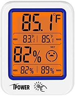 Amazon.com : Grower's Edge Large Display Thermometer/Hygrometer ...