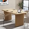 Amazon.com: Tribesigns 5ft Conference Table, Modern Rectangular Meeting ...