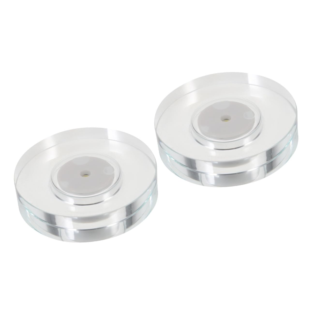 Amazon.com: HOMSFOU 2pcs Rotating lamp holder LED stand LED acrylic ...