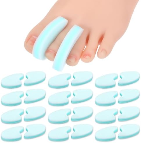 Amazon.com: PEOVLVN 12 Pack Toe Spacers for Men Women, Breathable Foam ...
