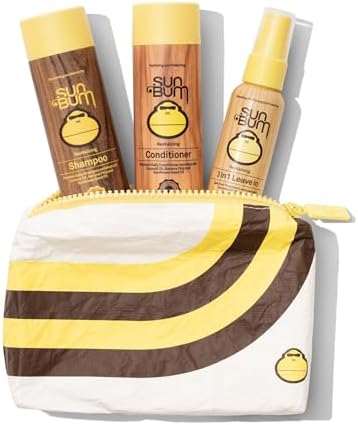 Amazon.com : Sun Bum Hair Care Travel Essentials Kit - Revitalize Your ...