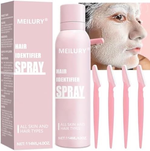 Amazon.com: Hair Identifier Spray for Face Shaving Dermaplaning Tool ...