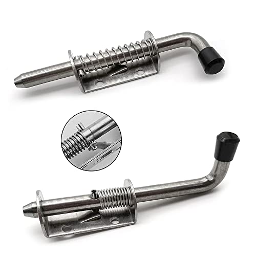 GOIYZTTR Heavy-Duty 304 Stainless Steel Spring Loaded Latch Pin,128 mm ...