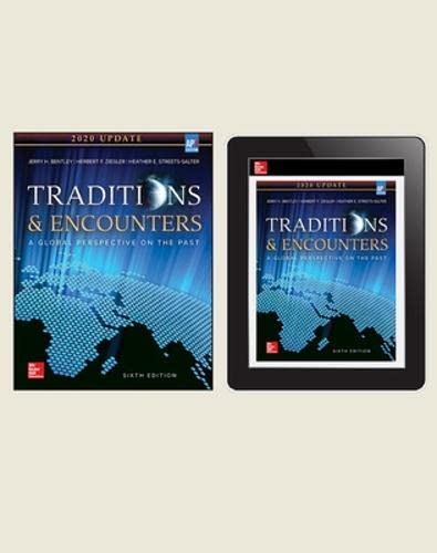 Bentley, Traditions and Encounters, 2020, 6e, Standard Student Bundle ...
