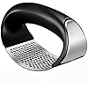 Amazon.com: Garlic Rocker Press, Stainless Steel Garlic Crusher ...