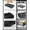 Fubiaofei 53L Large Under Bed Storage, 2 Pack Underbed Storage Box on ...