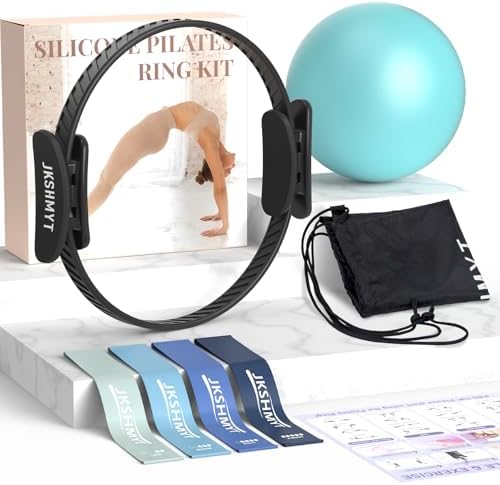 Amazon.com: Pilates Ring Kit for Women, Pilates Equipment – 14.5" Home ...