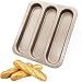 Amazon.com: Baguette Pan French Bread Mold Carbon Steel Perforated 3 ...