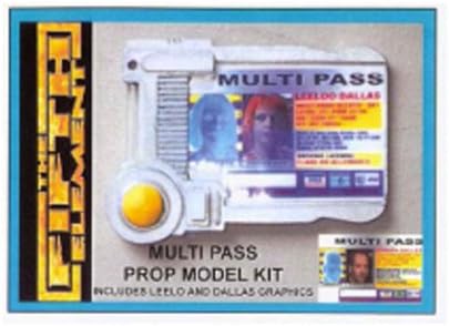 Amazon.com: The Fifth Element Multipass Prop Model Kit : Everything Else