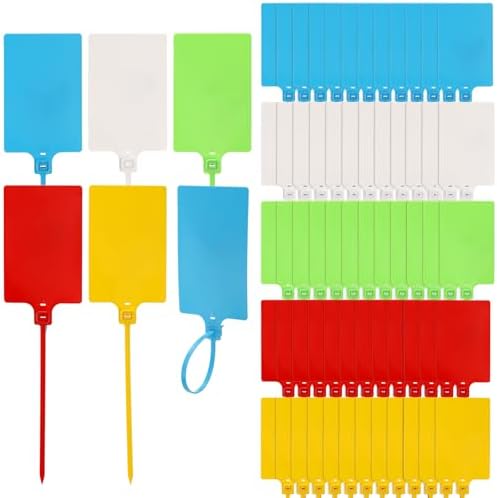 Amazon.com : Nicunom 150 Pcs Plastic Shipping Tags, Large Waterproof ...