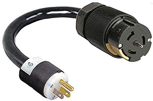 5-15P 3-Pin Male Standard Wall Plug To CS8264-R Industrial Grad Twist ...