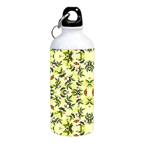 Buy Manistore Digitally Printed Floral Printed Sipper Water Bottle 750 ...