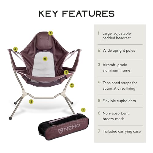 Snapklik.com : NEMO Stargaze Reclining Camp ChairLuxury Recliner For ...