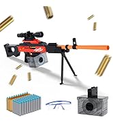 Amazon.com: Toy Gun with Soft Bullets Shell Ejecting, Manual Foam ...
