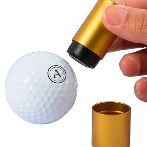 Amazon.com: Custom Golf Ball Stamp, Personalized Monogram Golf Ball ...