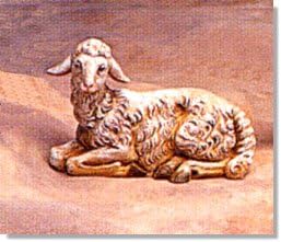 Amazon.com: 12 Inch Scale Sheep Seated Sheep : Home & Kitchen