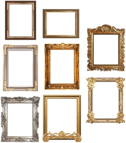 Amazon.com - HOMSFOU Vintage Photo Frames Wall Stickers 8pcs Family ...
