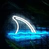 Riakrum Shark LED Neon Signs Wall Decorative Shark Neon Lights Acrylic ...