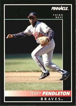 Amazon.com: 1992 Pinnacle #18 Terry Pendleton MLB Baseball Trading Card ...