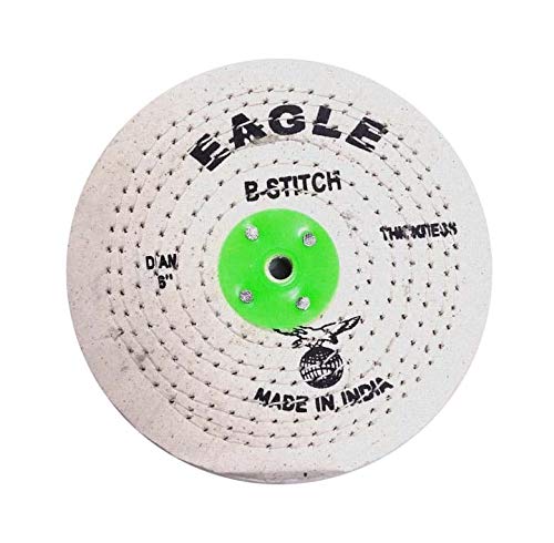 ISC Eagle 6"Inch Buffing Polishing Wheel for Bench Grinder Tool with 1/ ...