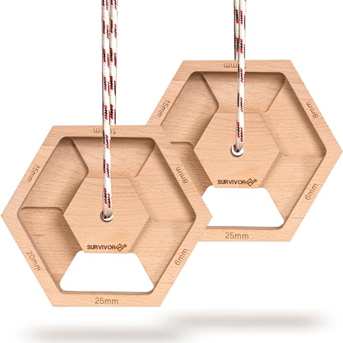 SURVIVOR The Hexboard+ Hangboard and Warm Up Block - Rock Climbing ...