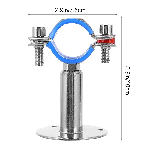 Stainless Steel Wall Mount Ceiling Mount Pipe Supports, Adjustable Pipe ...
